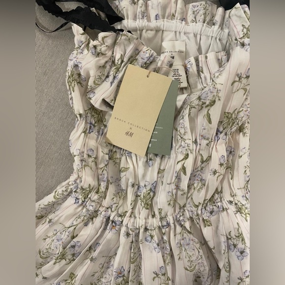 H&M | Dresses | Nwt Brock Collection X Hm Lyocell Floral Dress | Poshmark